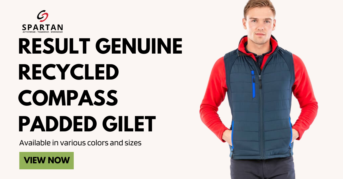 Result Genuine Recycled Compass Padded Gilet
